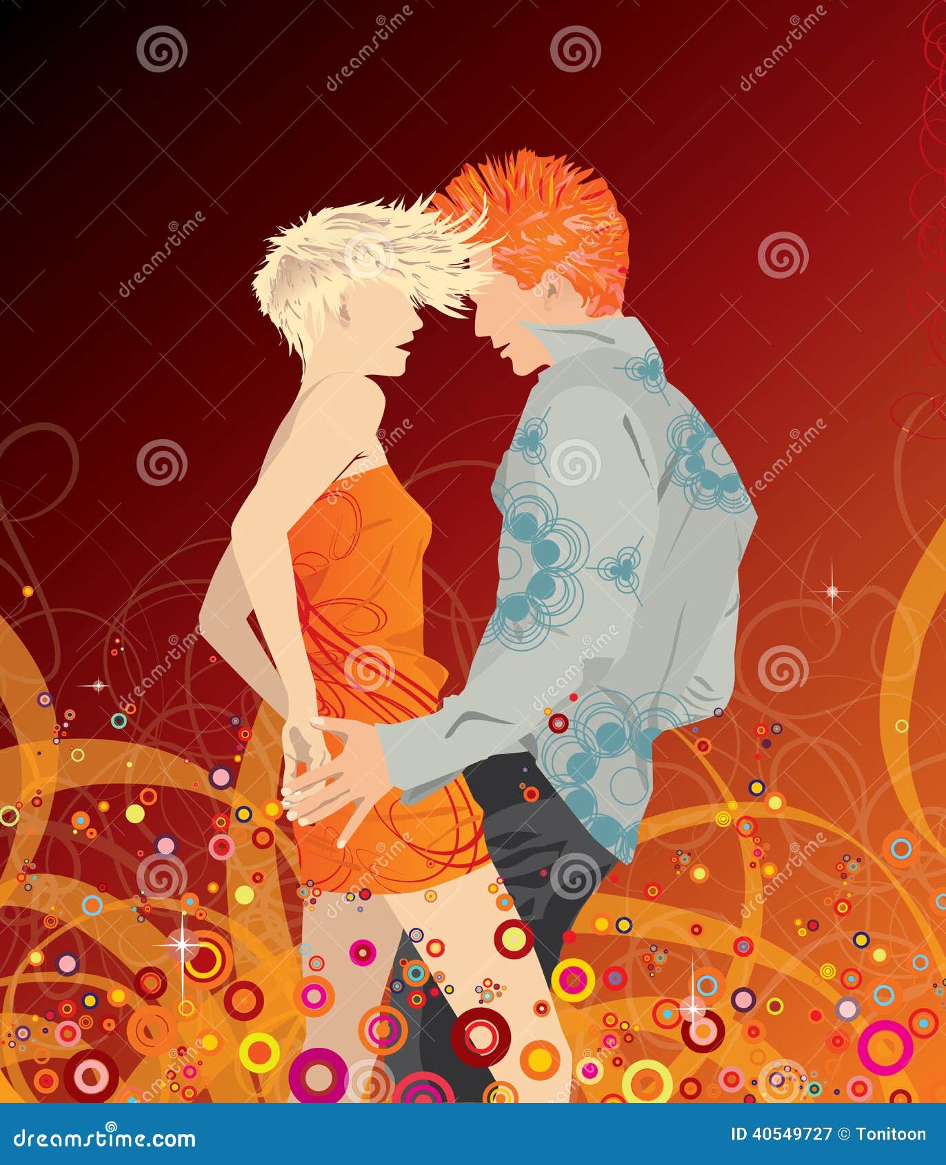 Party people dance love stock vector. Illustration of dance - 40549727