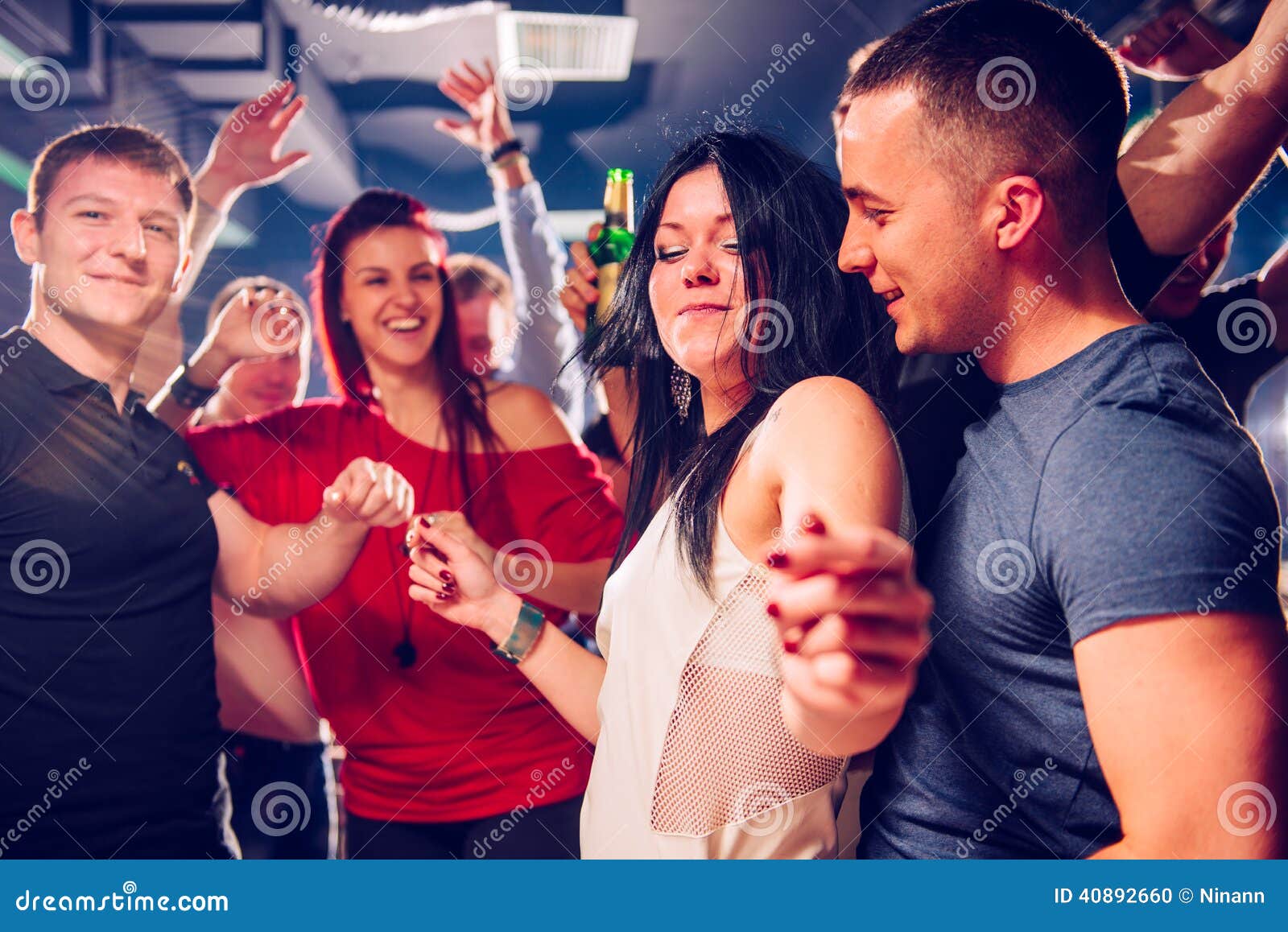 Party people stock photo. Image of dance, leisure, discotheque - 40892660