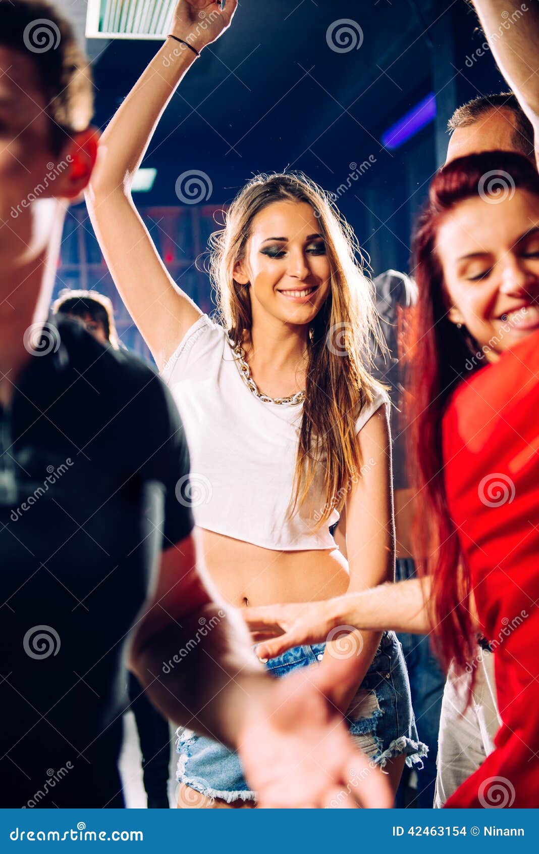 Party people stock photo. Image of front, dance, holding - 42463154