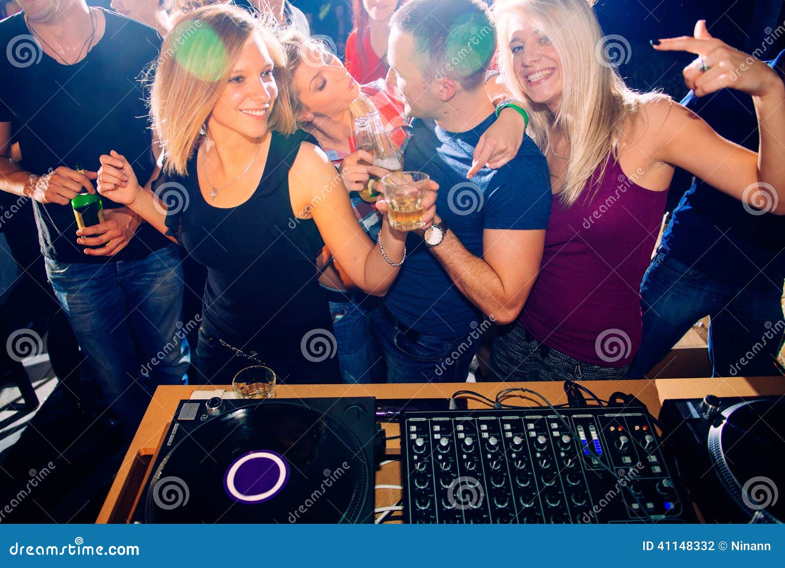 Party people stock photo. Image of disco, clubbing, dance - 41148332
