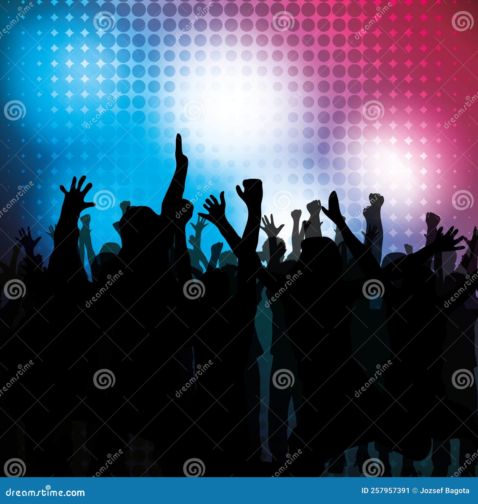 Party People Vector Background Stock Vector - Illustration of event ...