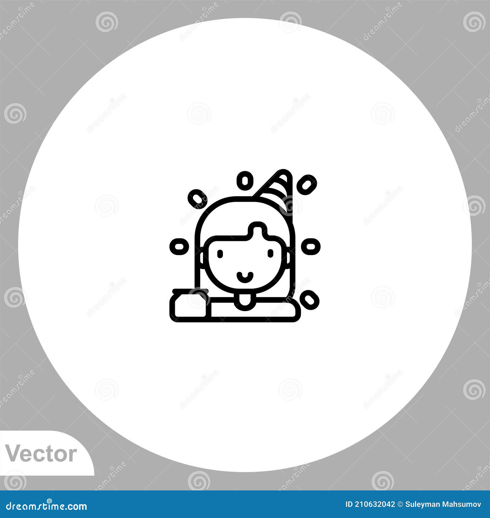 Party People Vector Icon Sign Symbol Stock Illustration - Illustration ...
