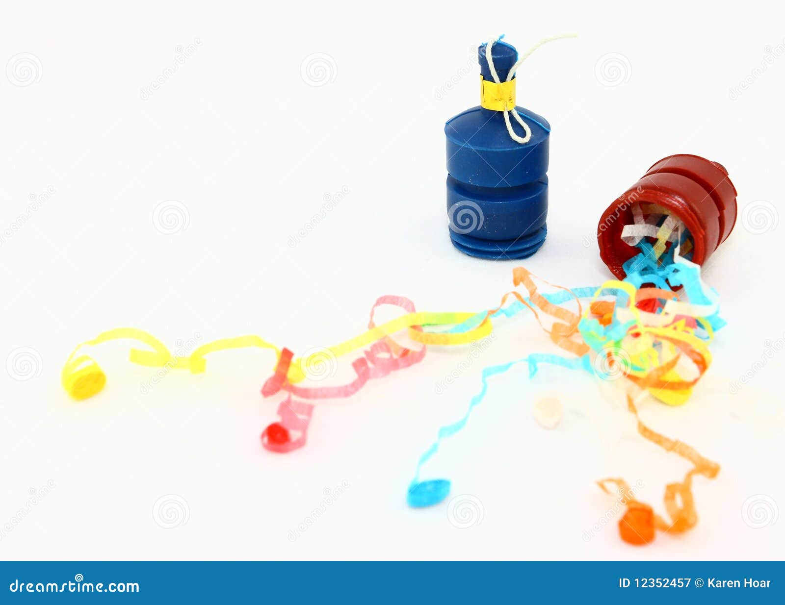 Party Poppers stock image. Image of gathering, birthday - 12352457