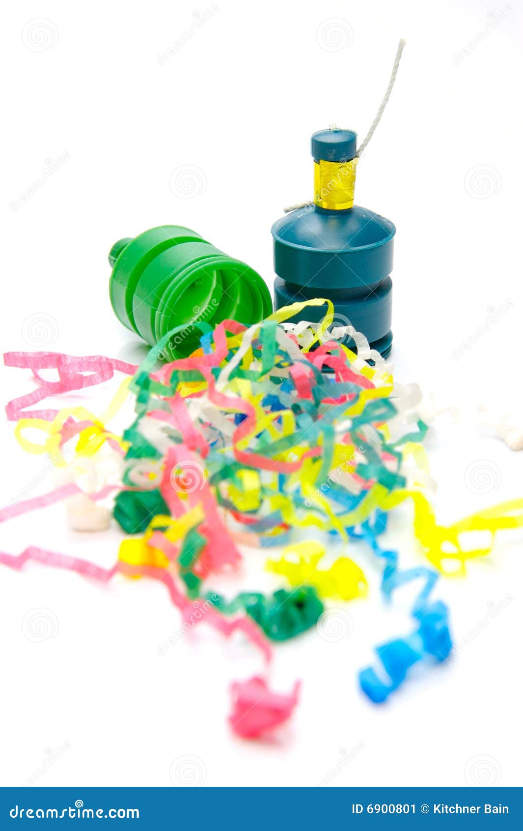 Party Poppers stock image. Image of white, festive, plastic - 6900801
