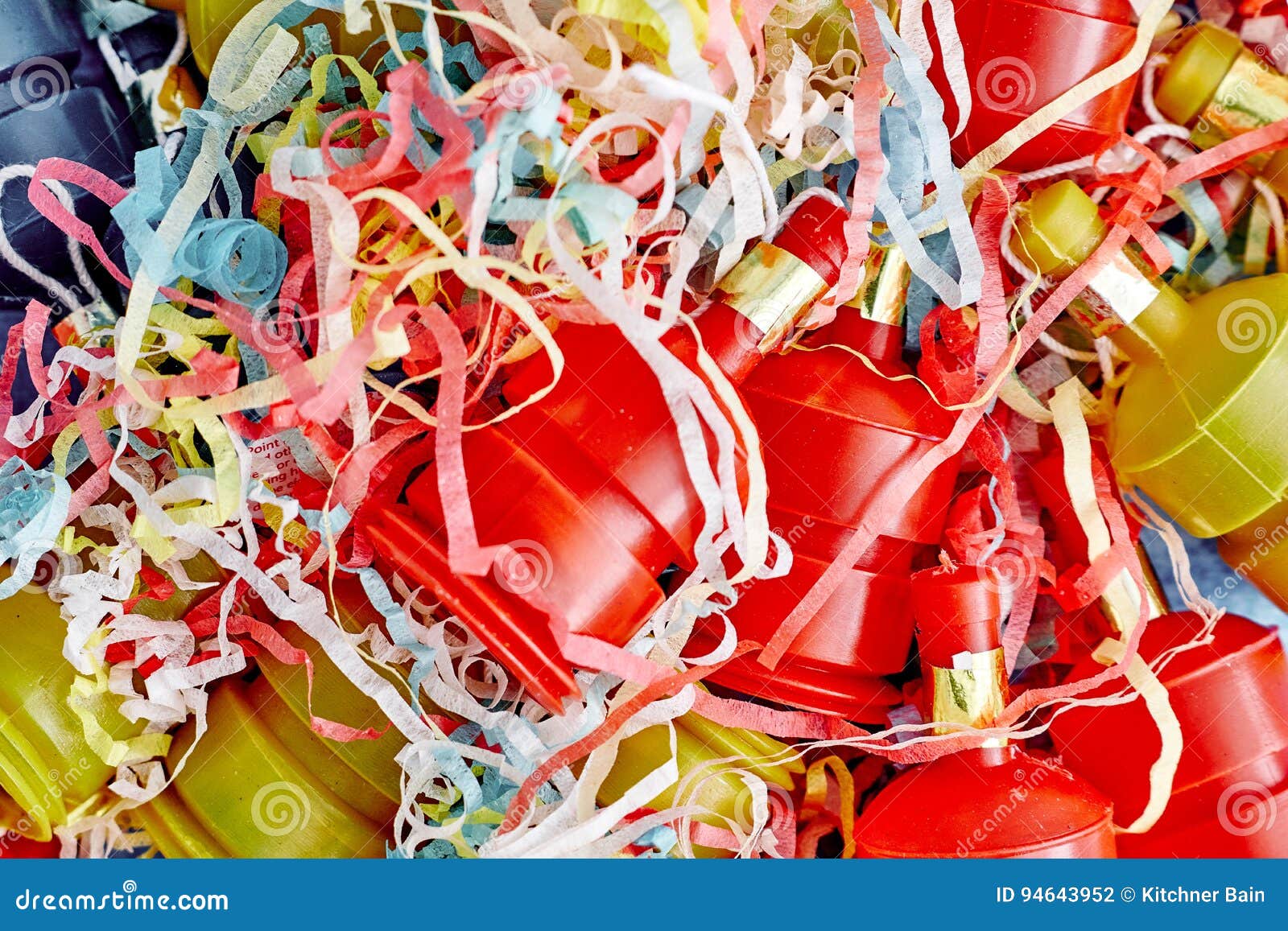 Party Poppers stock photo. Image of birthday, white, poppers - 94643952