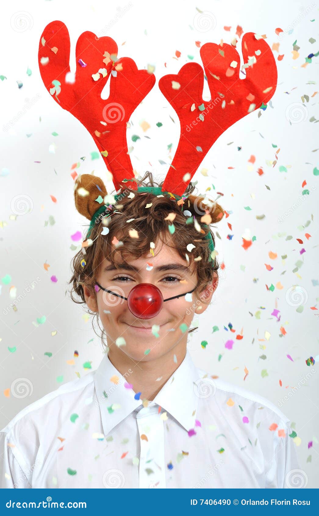 Party portrait stock photo. Image of horn, event, smile - 7406490