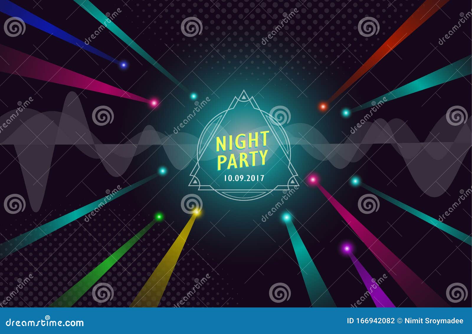 Party Poster Design Background Vector Stock Vector - Illustration of ...