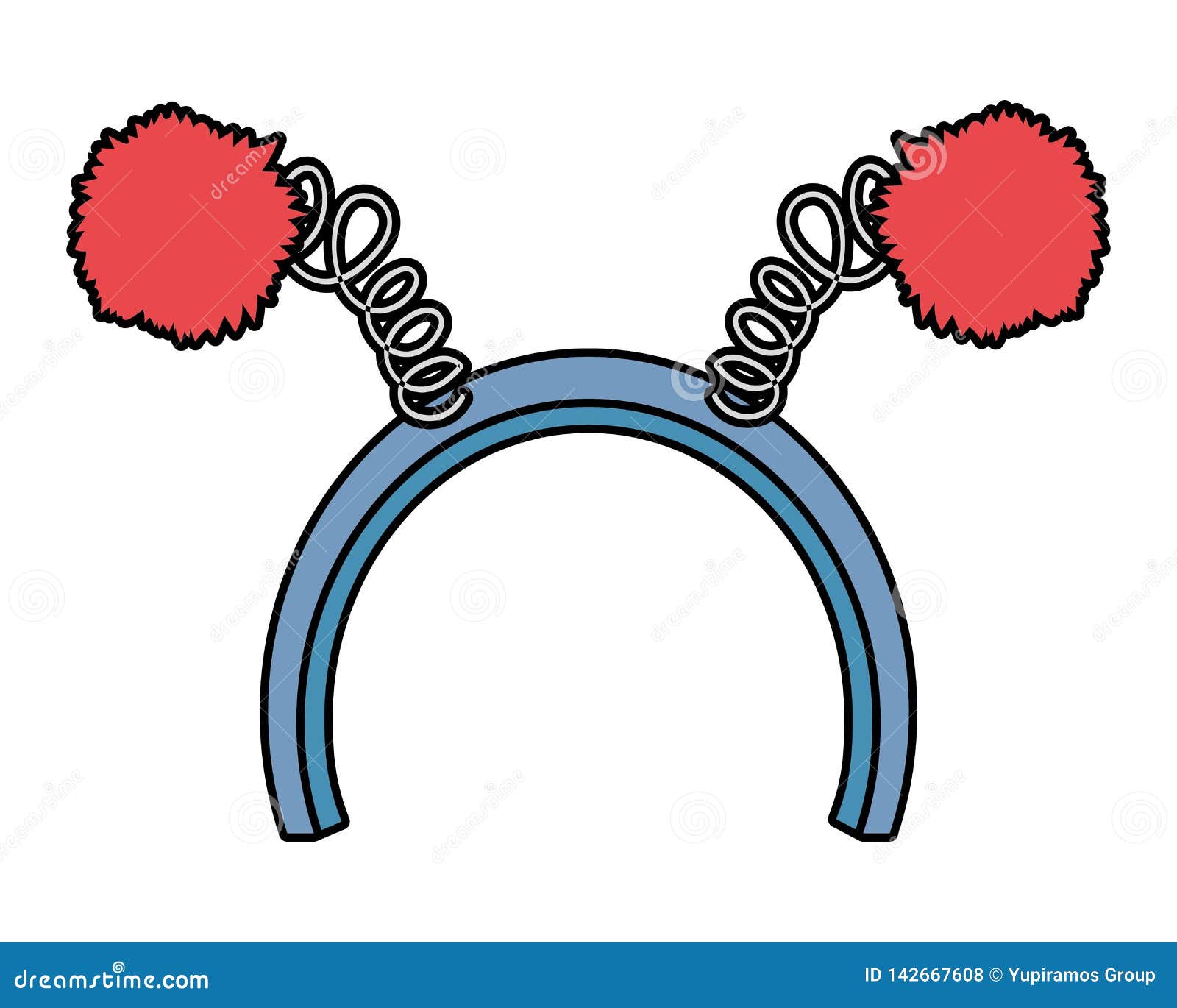 Party props cartoon stock vector. Illustration of happy - 142667608