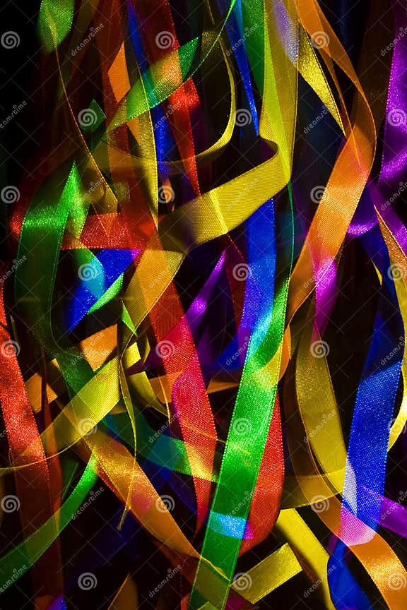 Party ribbons stock photo. Image of background, colouful - 9065042