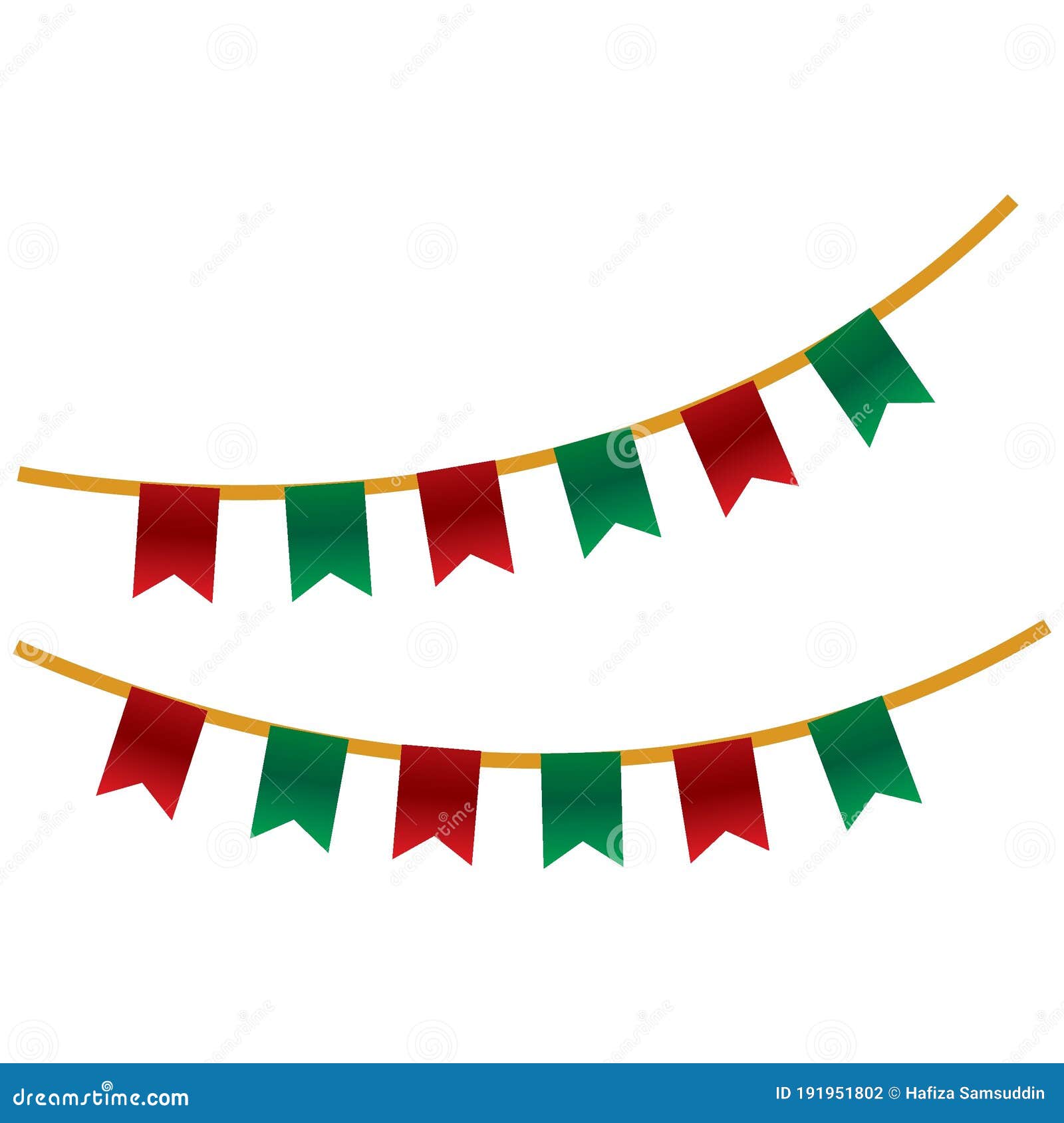 Party Ribbons. Vector Illustration Decorative Design Stock Vector ...