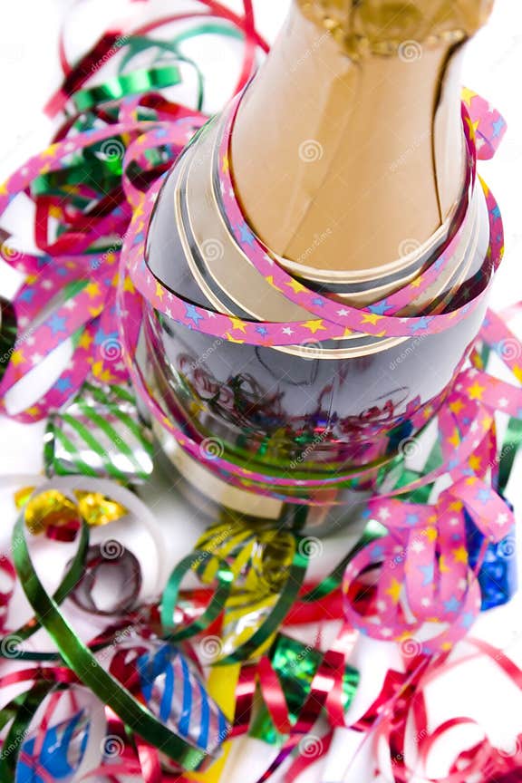 Party scene stock image. Image of birthday, year, ribbon - 4588799