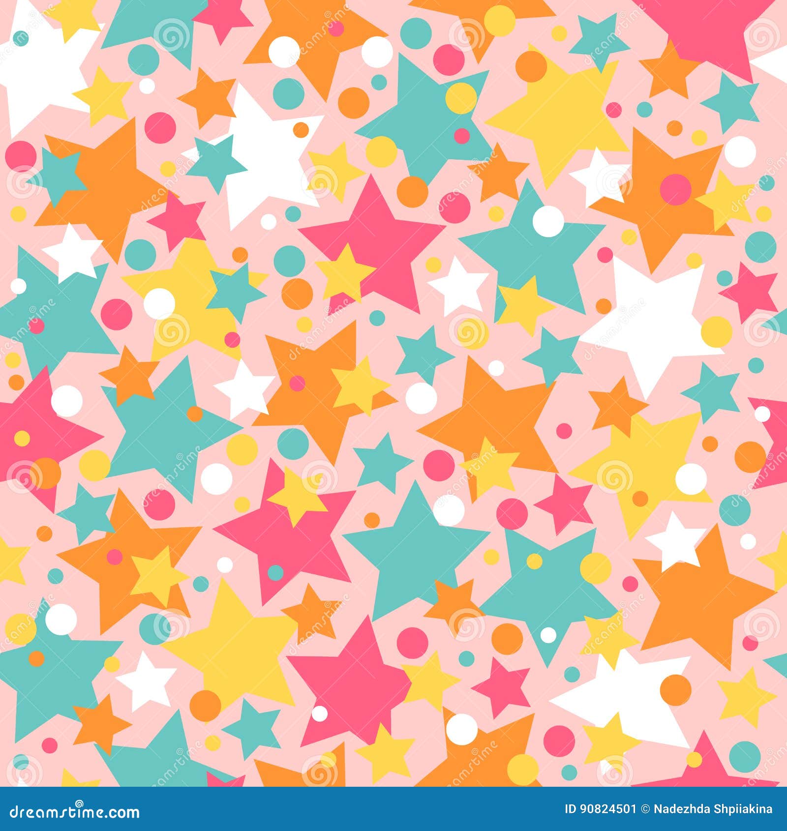 Party Seamless Pattern Textured Vector Background Stock Vector ...