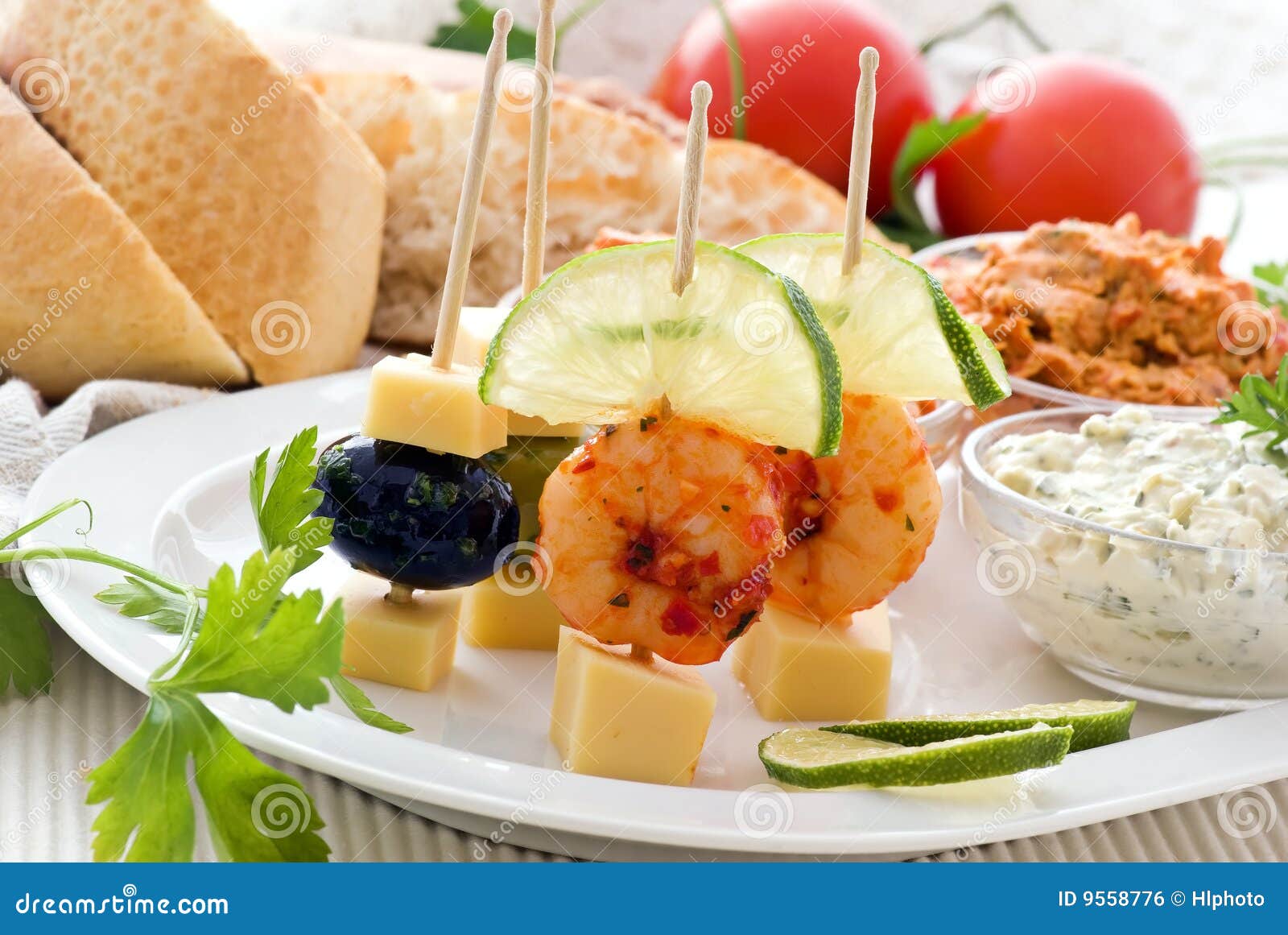 Party Snacks stock photo. Image of cheese, closeup, mouthful - 9558776