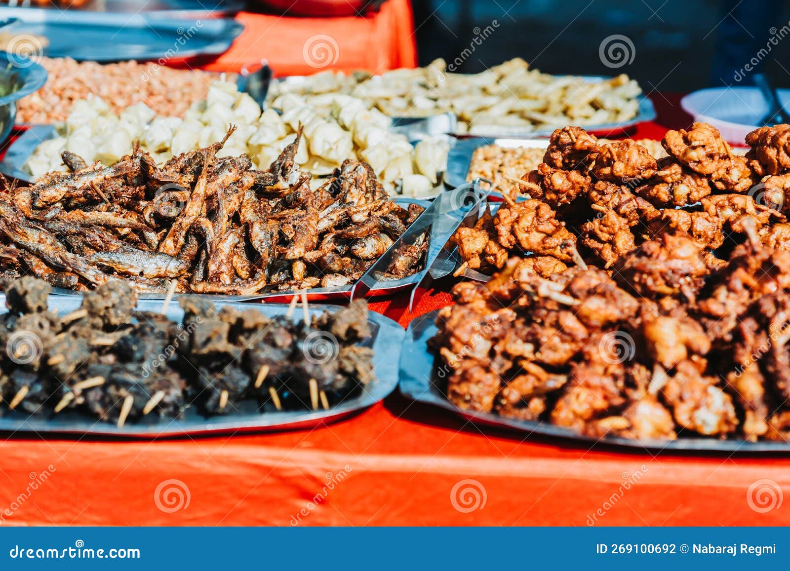 Party Snacks fast food stock photo. Image of lifestyle - 269100692