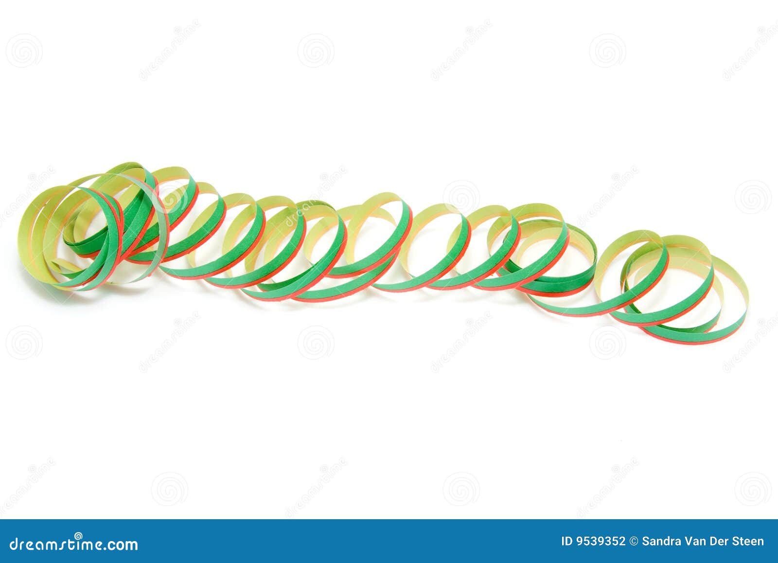 Party streamer stock photo. Image of anniversary, carnival - 9539352