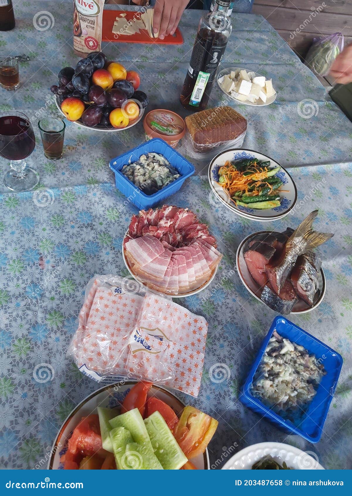 Party in the Style of Russia Editorial Stock Photo - Image of style ...