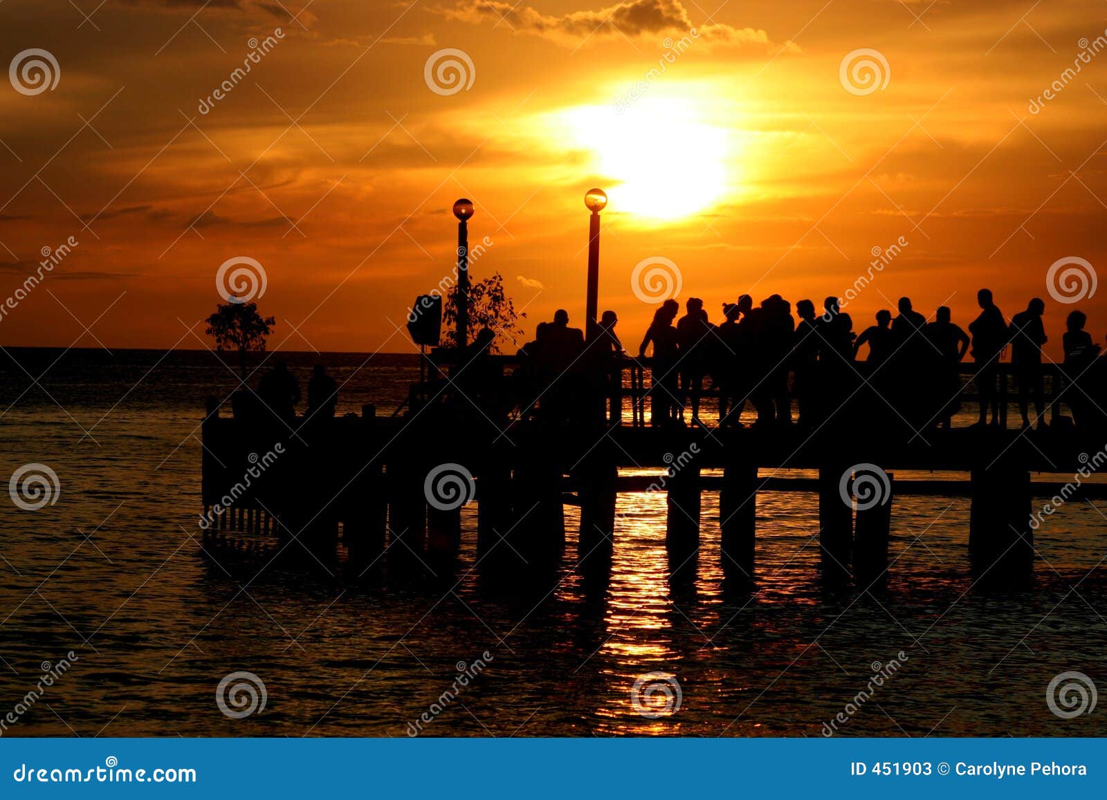Party at Sunset stock image. Image of night, party, dock - 451903