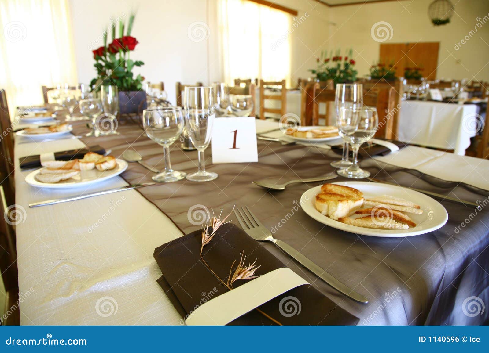 Party Table stock photo. Image of party, decorative, serviette - 1140596