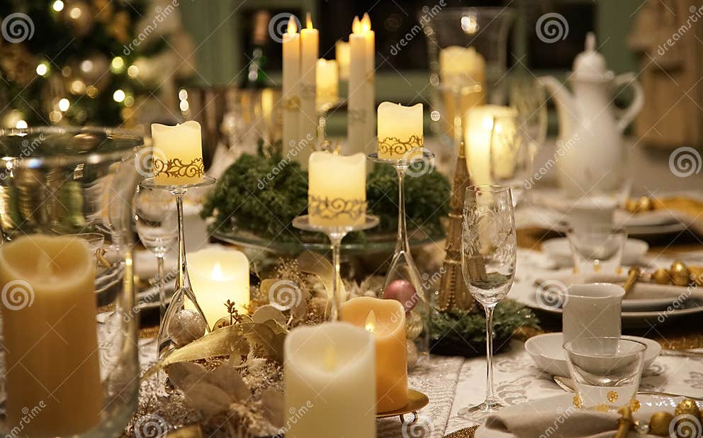 Party table stock image. Image of centrepiece, wedding - 324859393