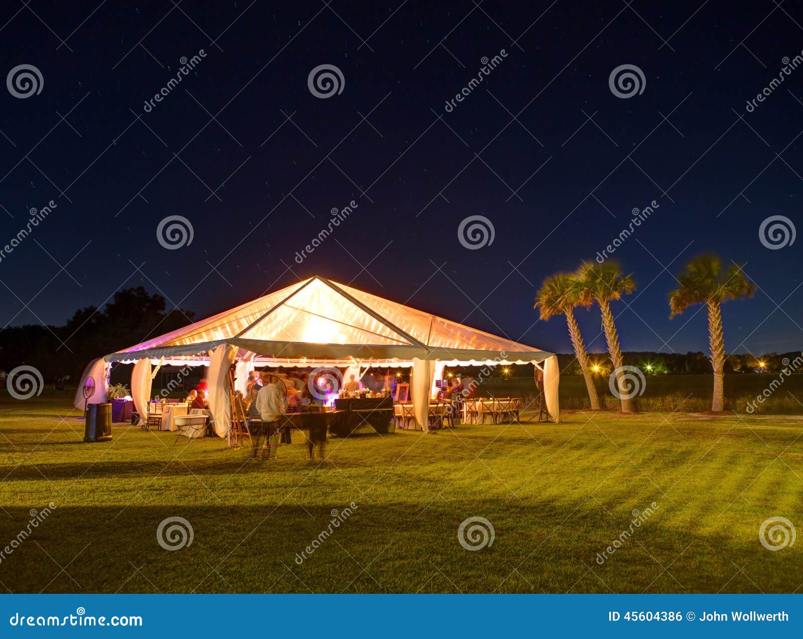 Party Tent - White Garden Party Or Wedding Entertainment Tent In ...