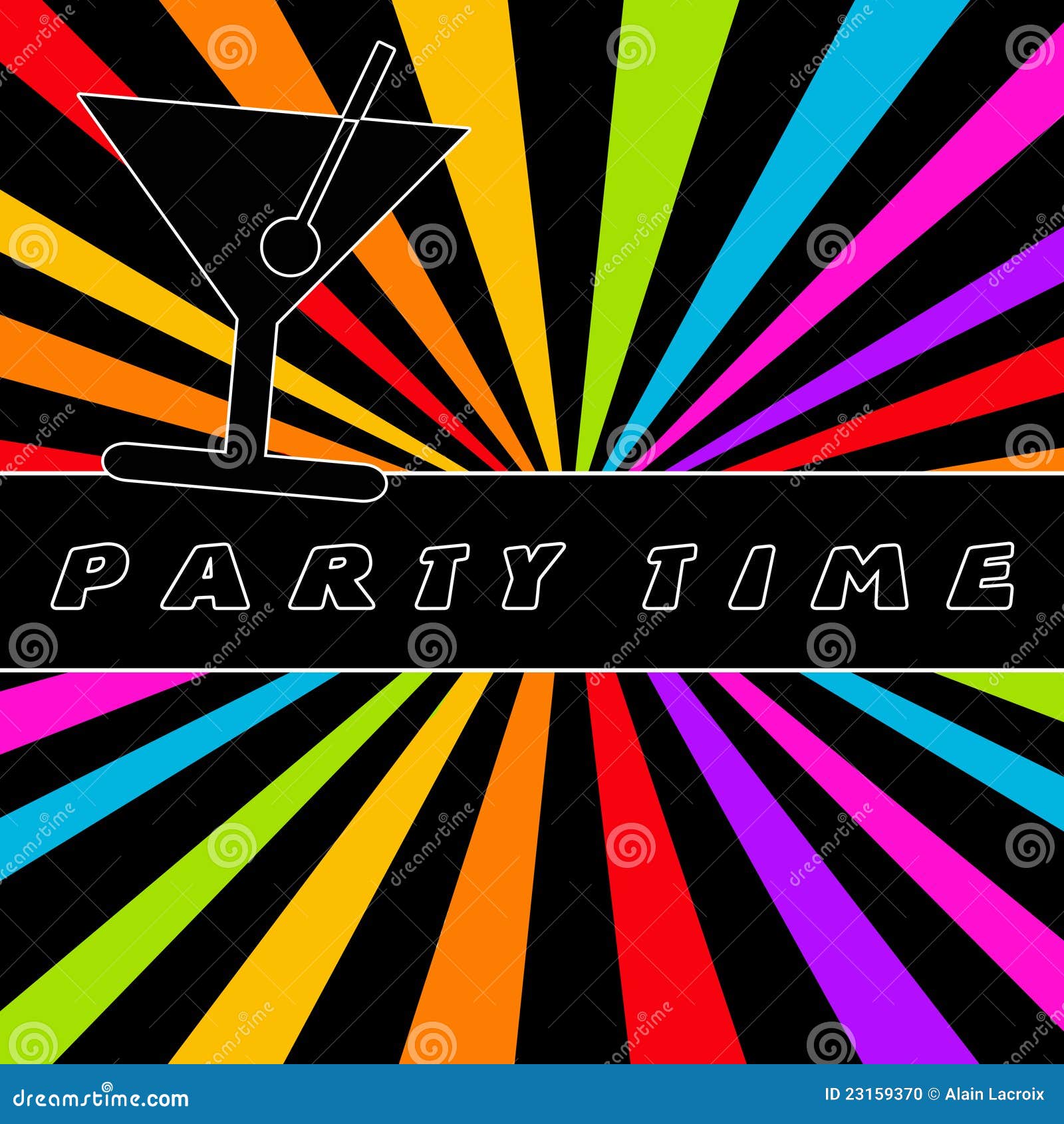 Party time stock illustration. Illustration of dance - 23159370