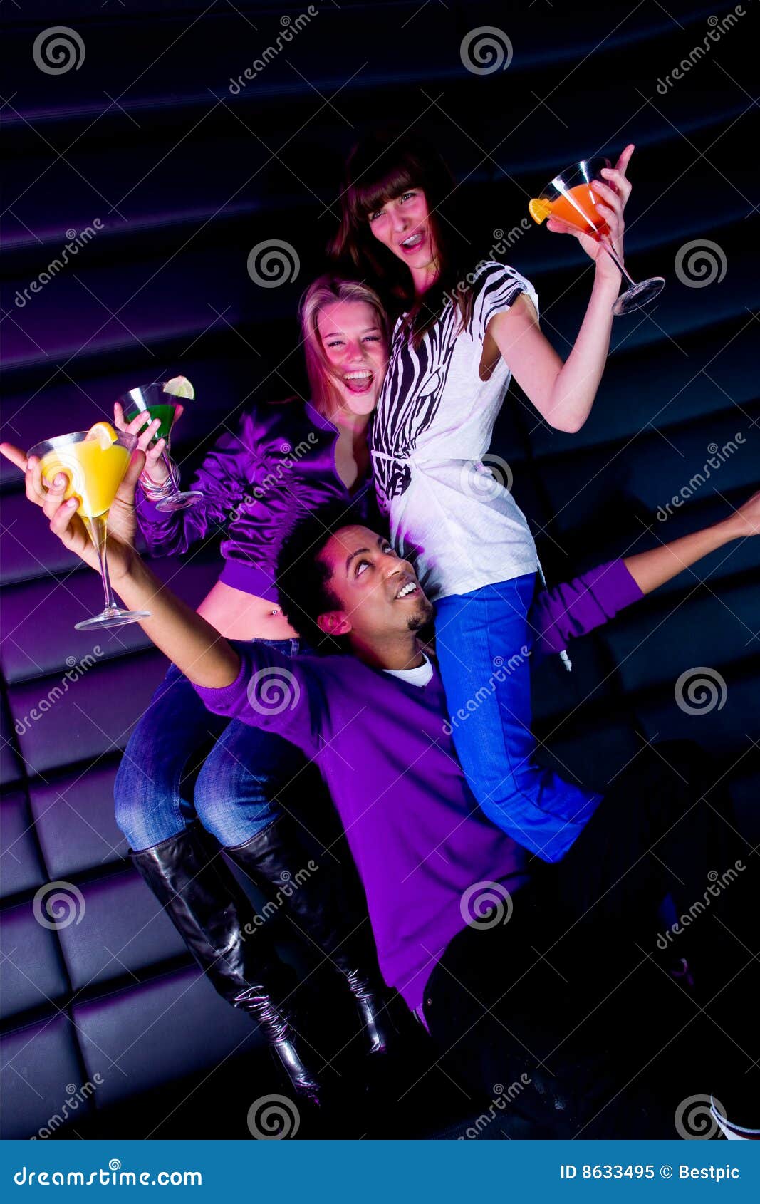 PARTY TIME stock image. Image of alcohol, laughing, feminin - 8633495