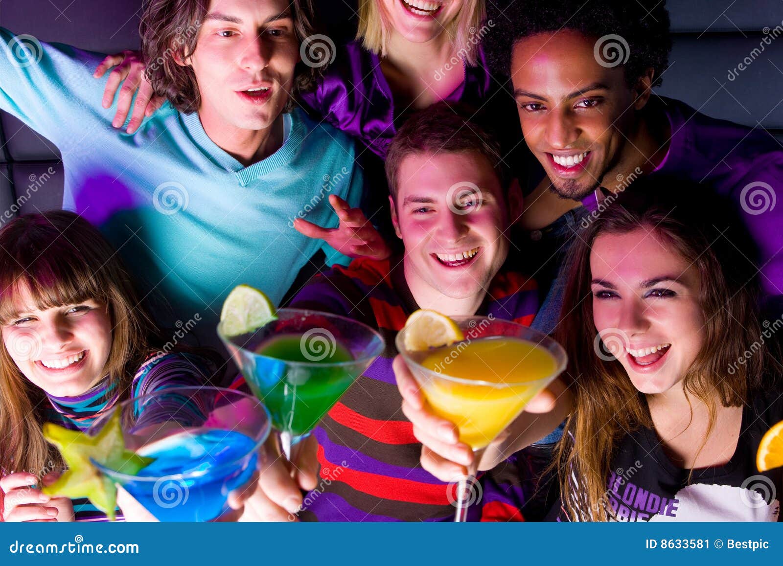 PARTY TIME stock image. Image of fresh, attractive, color - 8633581