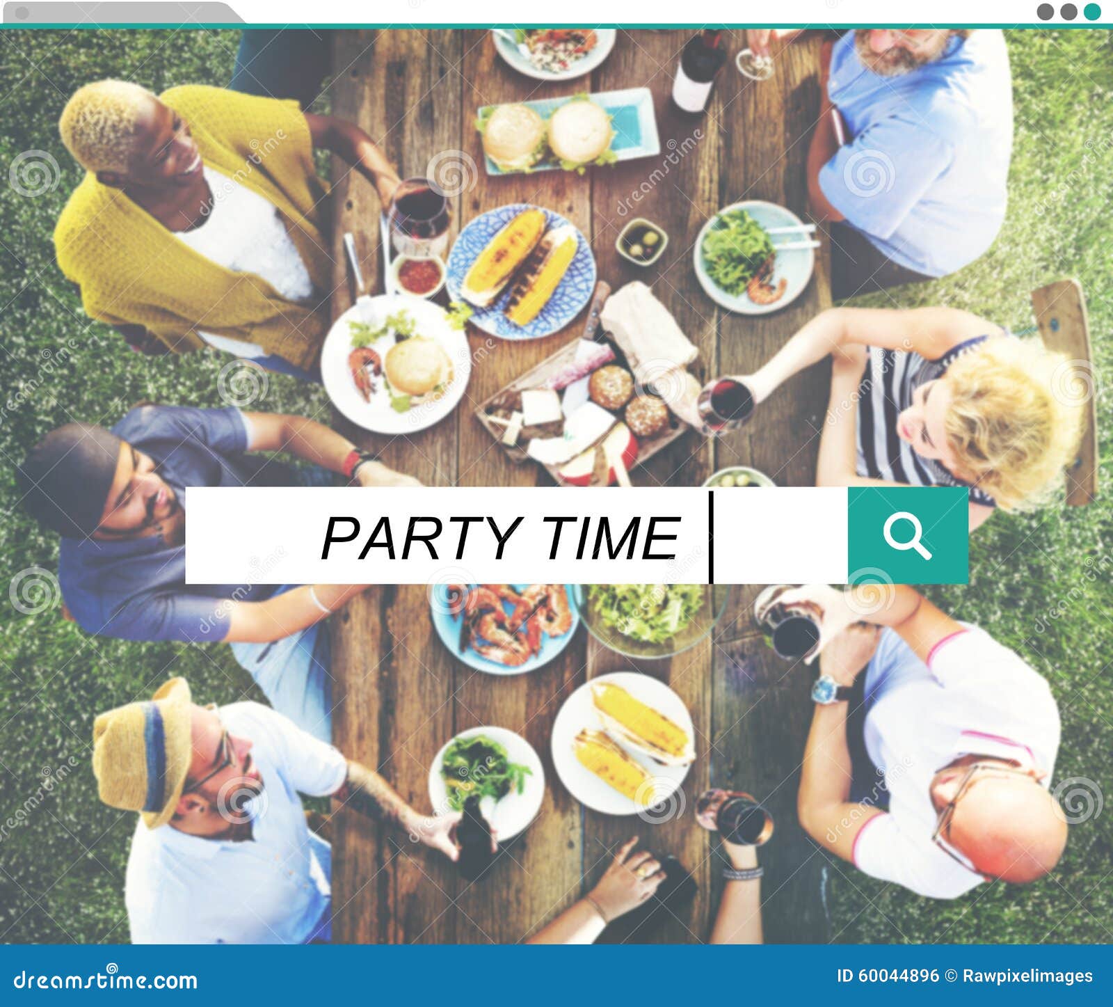 Party Time Beach Enjoyment Summer Holiday Concept Stock Photo - Image ...