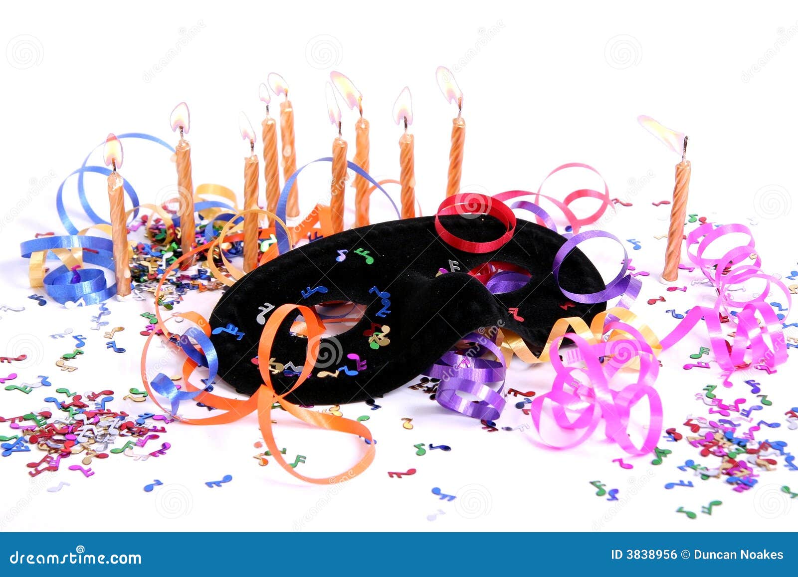 Party Time Decorations stock photo. Image of custom, year - 3838956