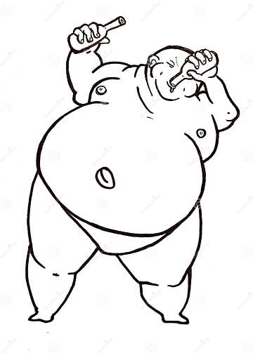 Party Time Drunk stock illustration. Illustration of debauchery - 9741368