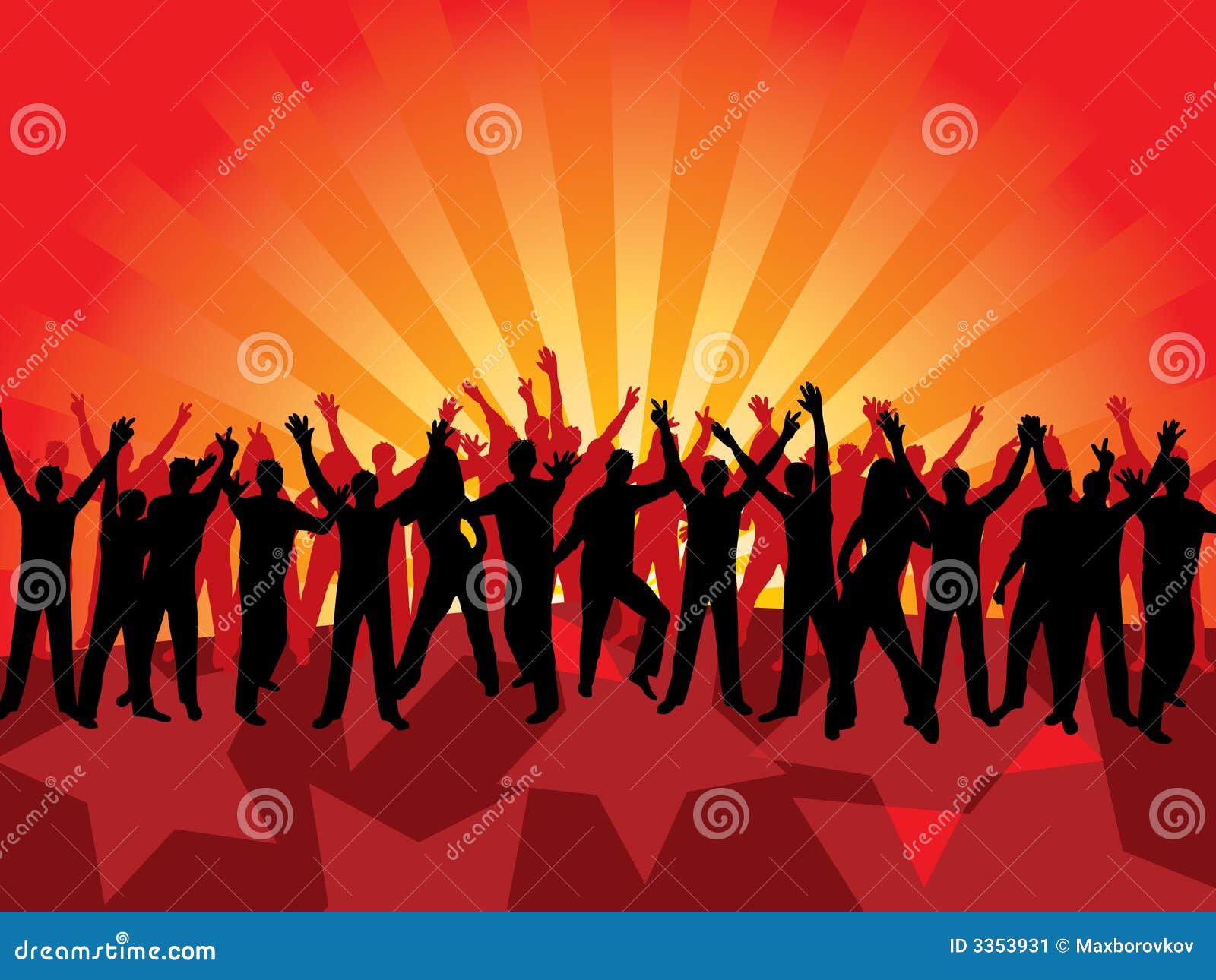 Party. [Vector] stock vector. Illustration of male, club - 3353931