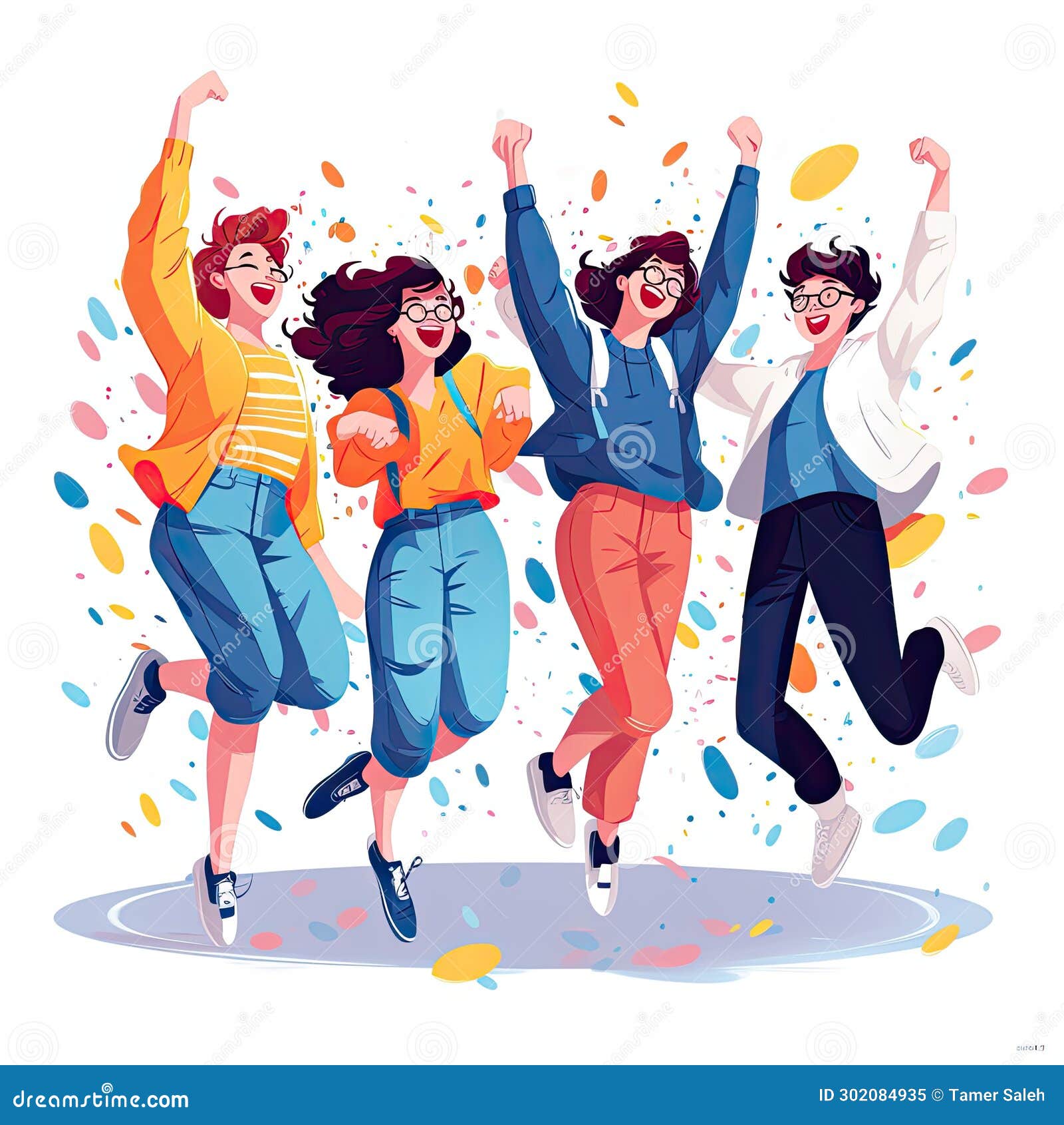 Party Vector Illustration. stock illustration. Illustration of party ...