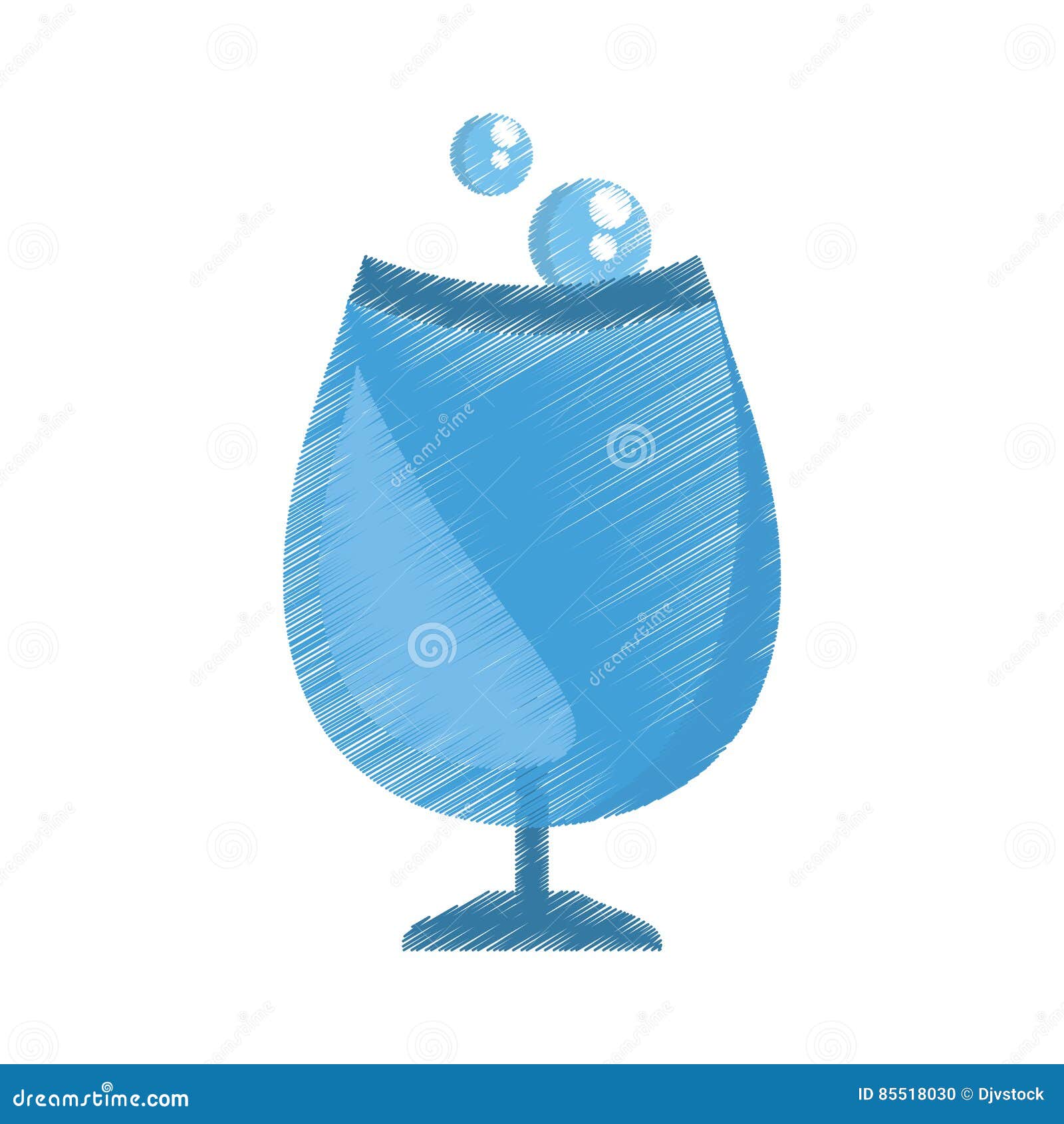Party Wine with Bubbles Icon Image Stock Illustration - Illustration of ...