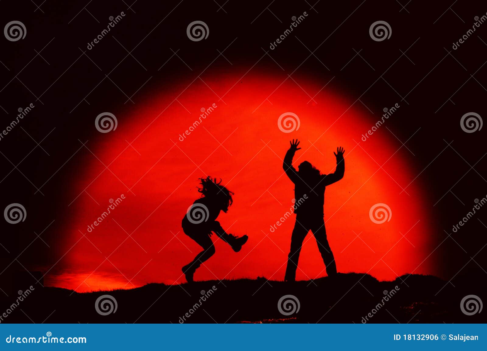 Partying people at night stock photo. Image of rock, hands - 18132906