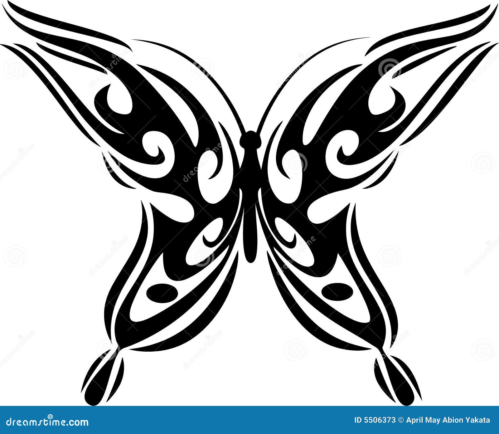 Paru-paro stock vector. Illustration of outline, vector - 5506373