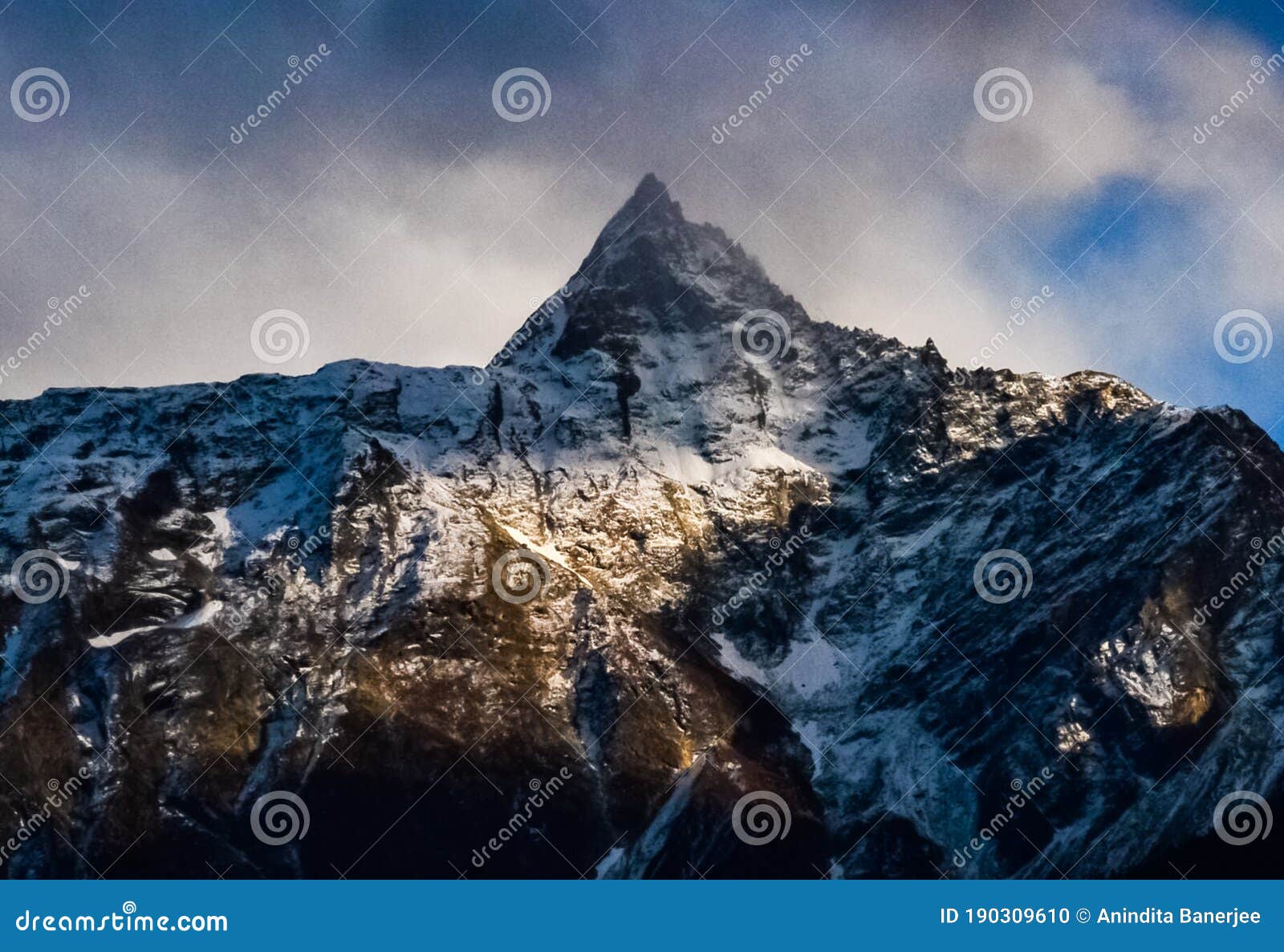 Parvati Partav stock photo. Image of mountain, landscape - 190309610