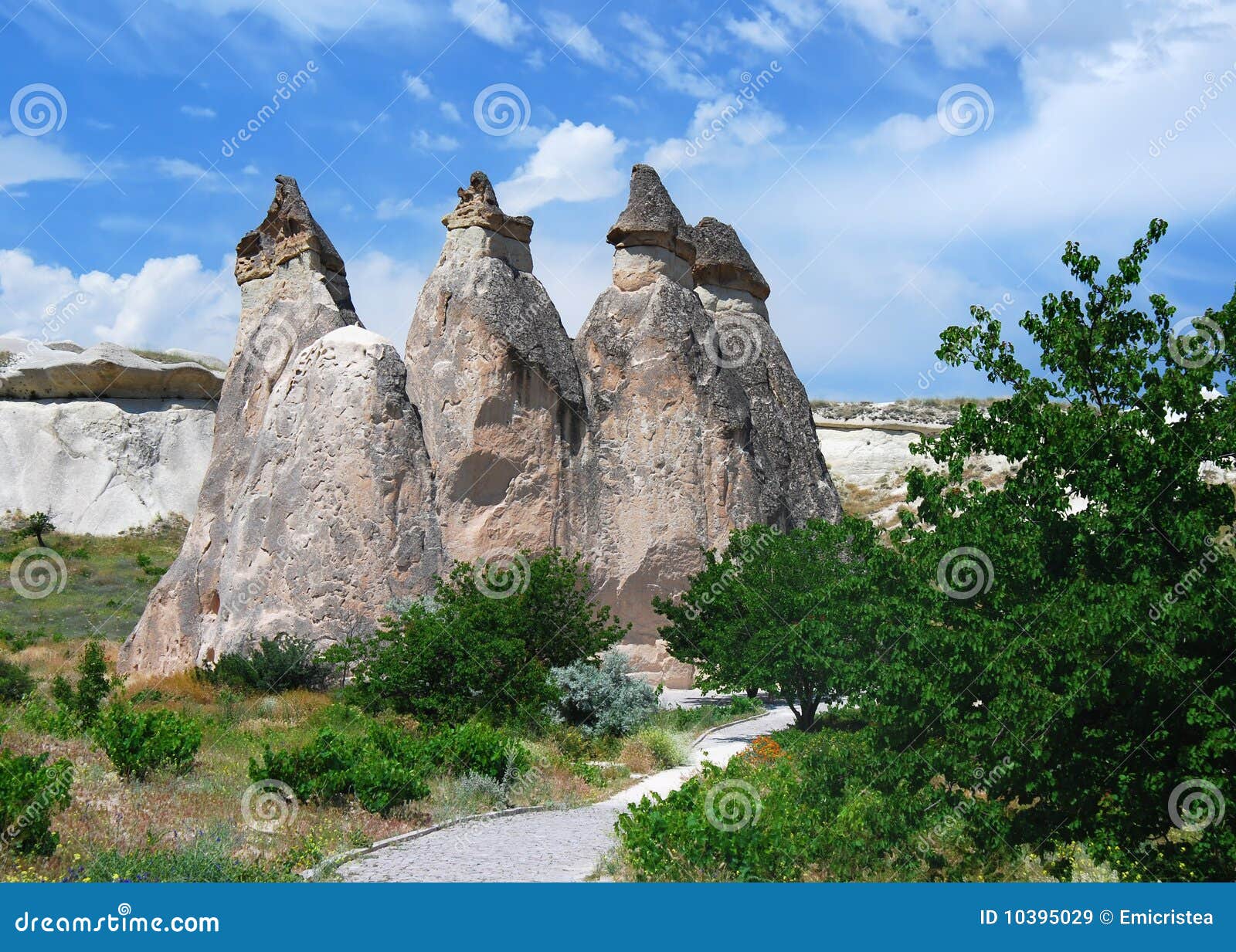 Pasa Baglari Valley in Turkey Stock Image - Image of rock, sight: 10395029