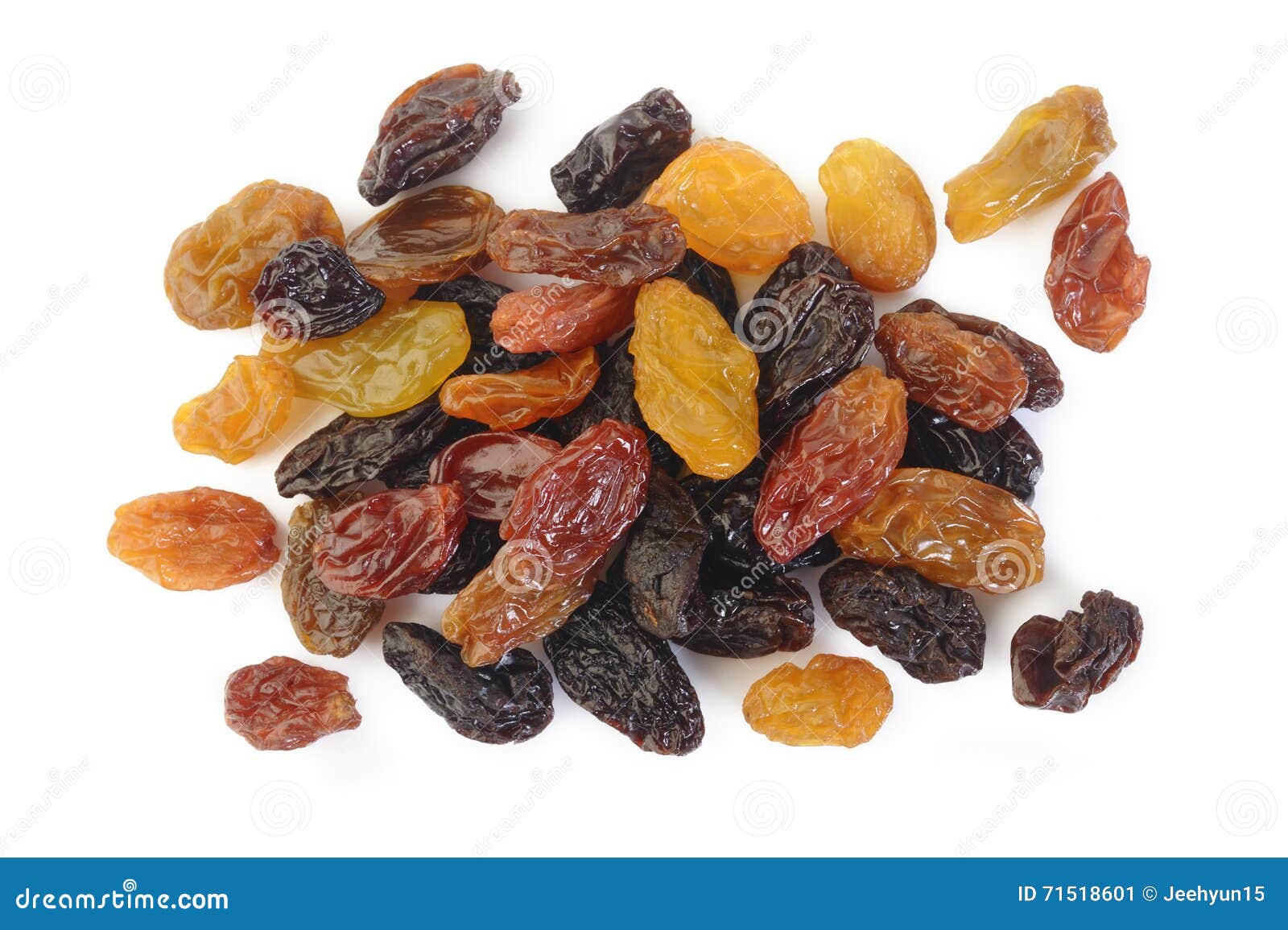 Pasa Del Color De La Mezcla Imagen de archivo - Imagen de pasa, bocado ...