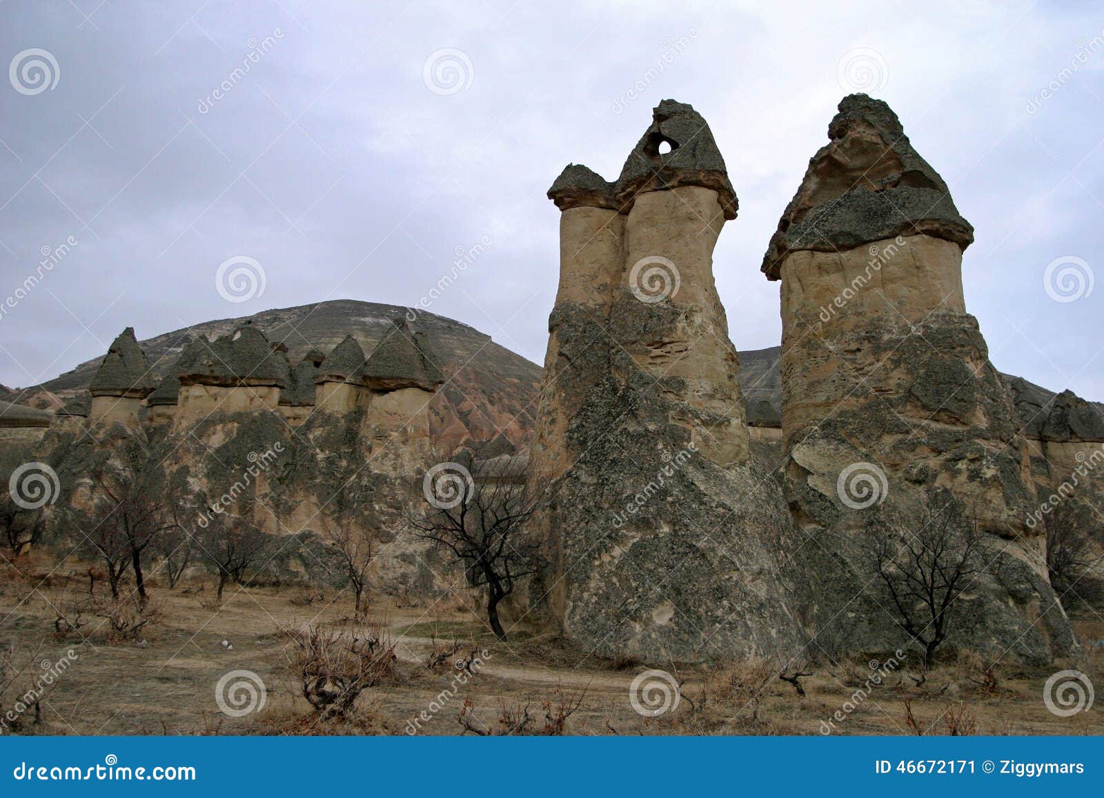 Pasabag in Cappadocia stock image. Image of nature, national - 46672171