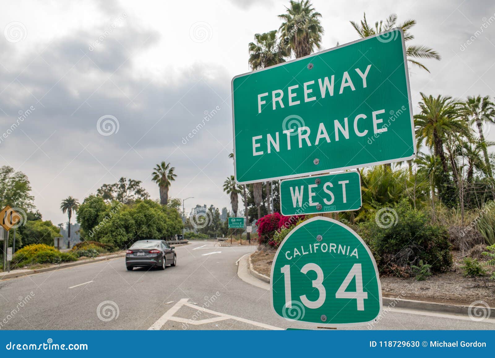 Interstate 134 Freeway. editorial image. Image of view - 118729630