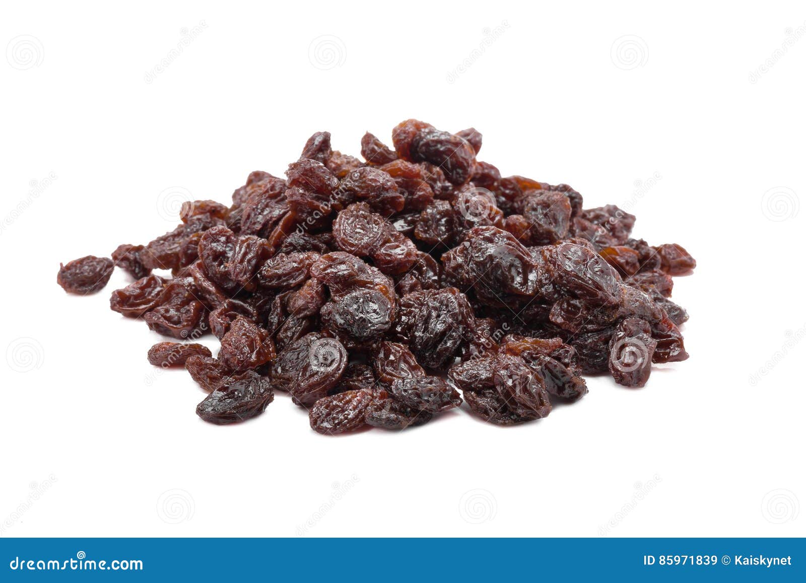 Pasas en un fondo blanco imagen de archivo. Imagen de seco - 85971839