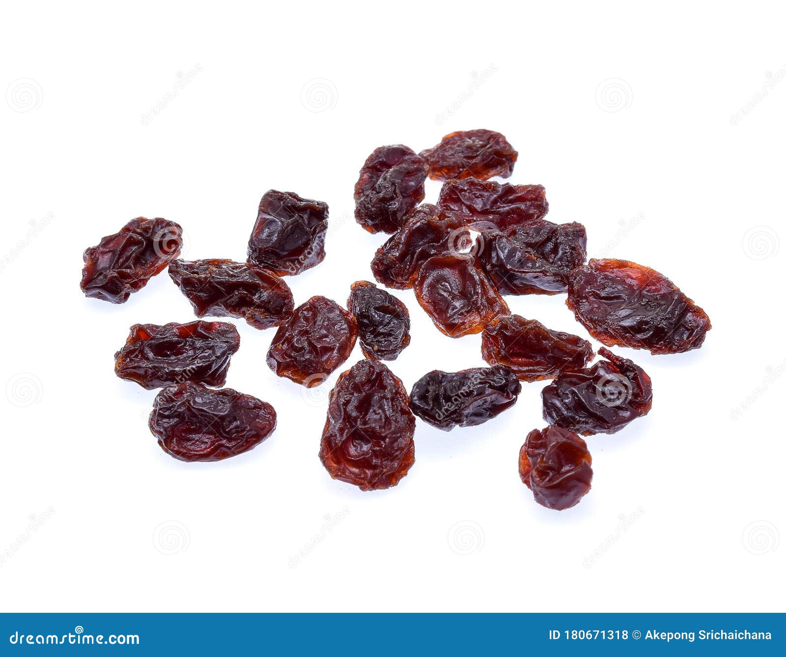 Pasas Secas Aisladas Sobre Fondo Blanco Foto de archivo - Imagen de ...