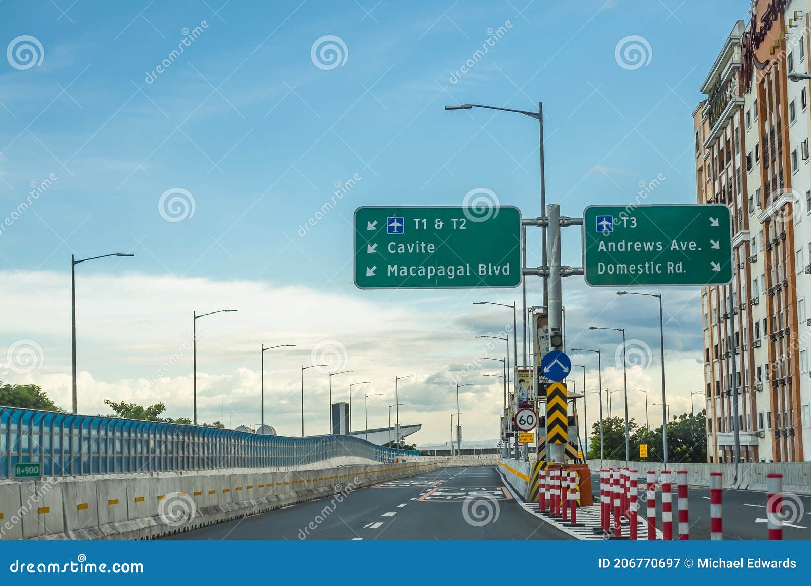 Pasay, Metro Metro Manila, Philippines - the NAIA Expressway is an 11.6 ...