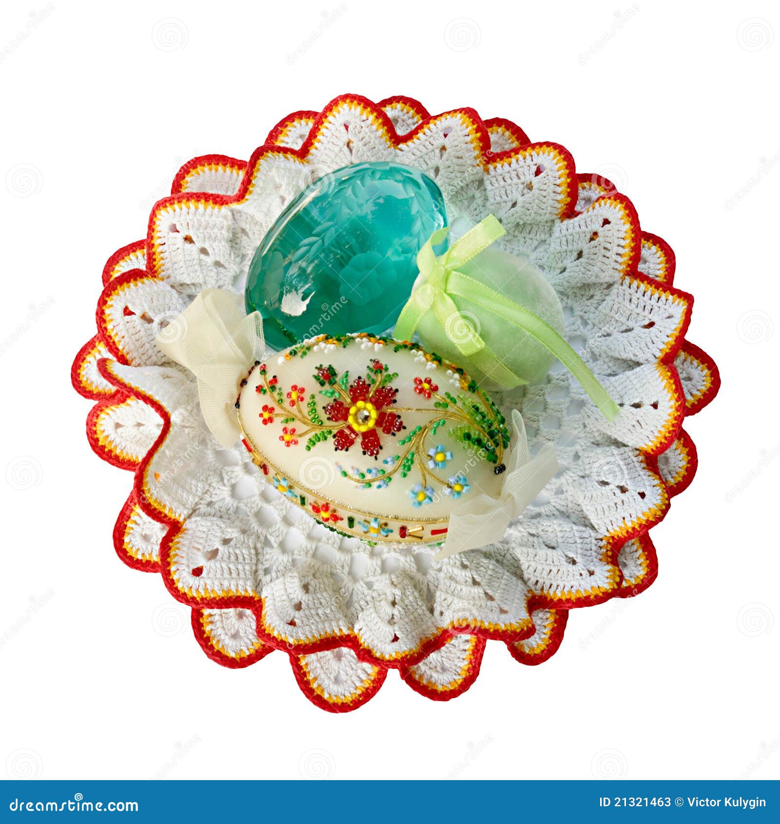 Paschal eggs stock image. Image of tradition, bead, fashion - 21321463