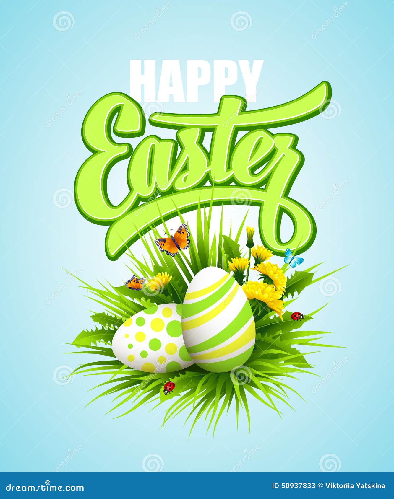 Pasen-affiche Vector Illustratie Vector Illustratie - Illustration of ...