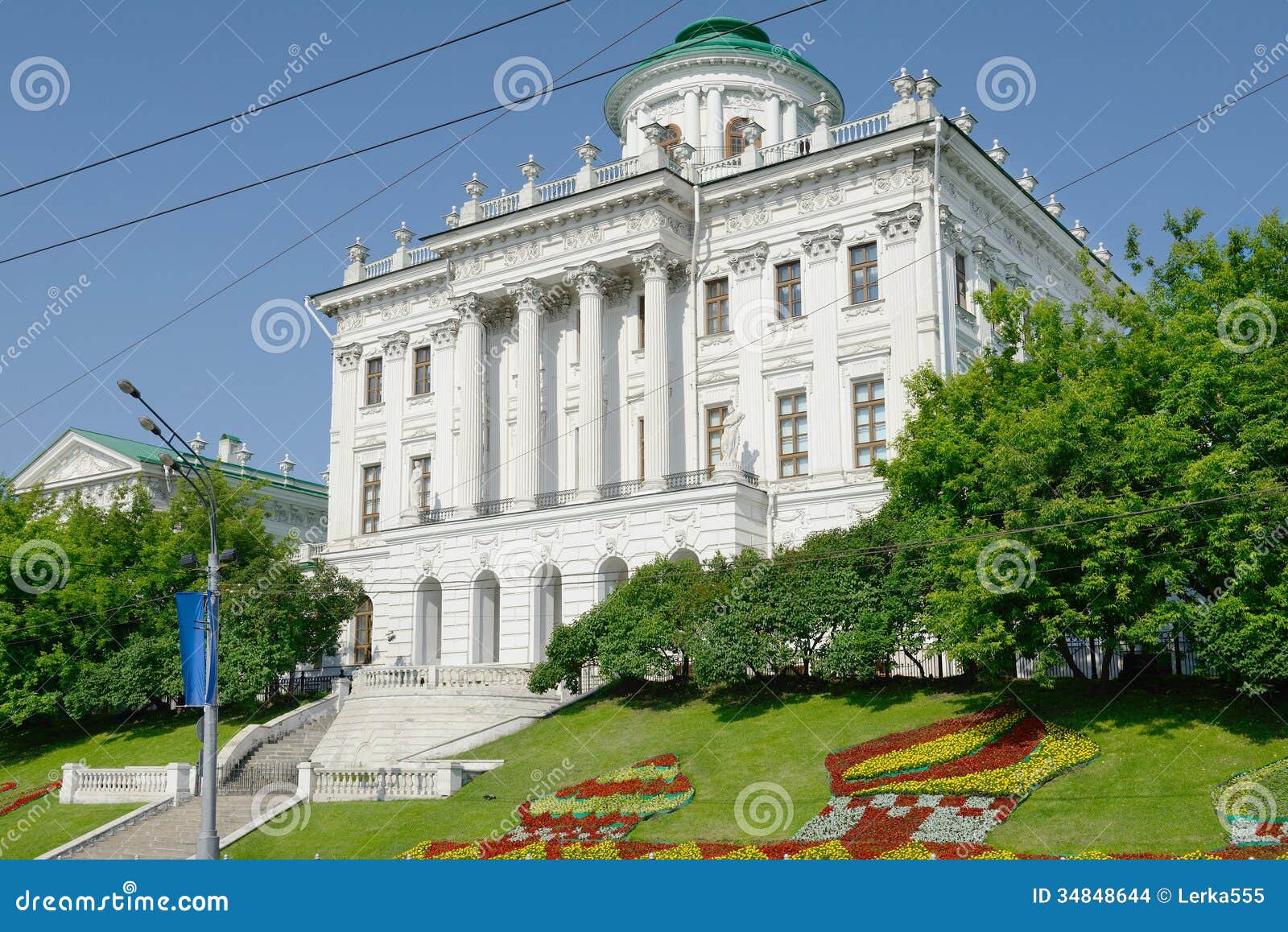 Pashkov House (Russian State Library) Stock Photo - Image of ...