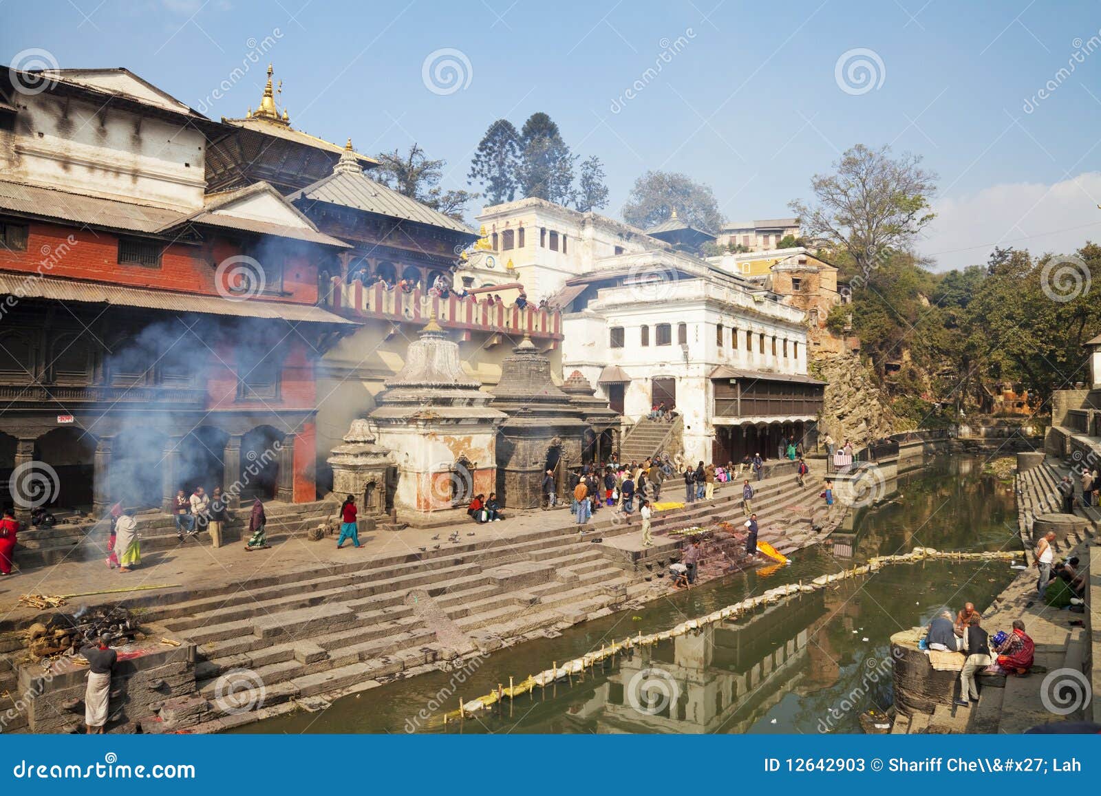 Pashupatinath Temple, Kathmandu, Nepal Editorial Stock Photo - Image of ...
