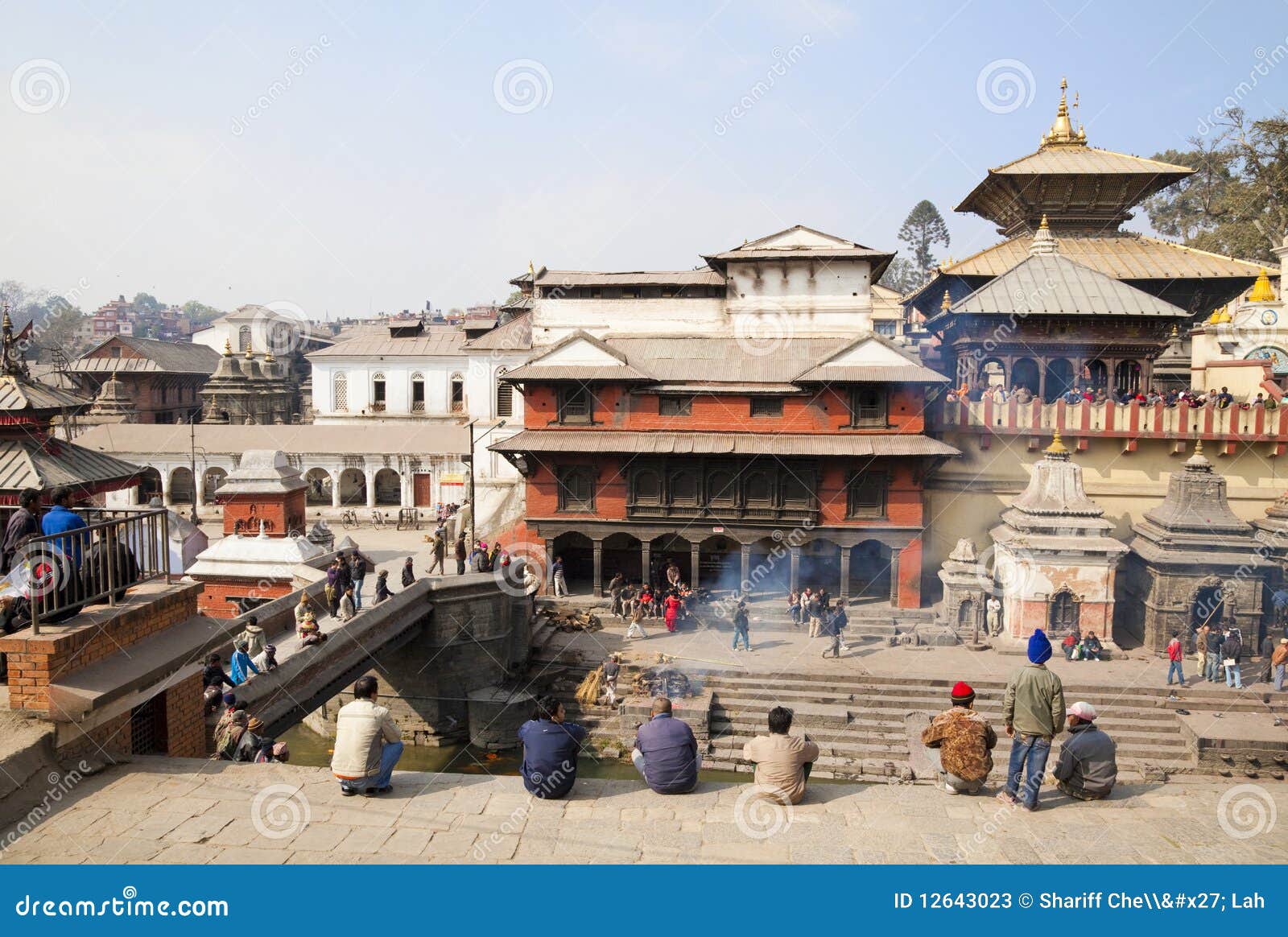 Pashupatinath Temple, Kathmandu, Nepal Editorial Stock Photo - Image of ...