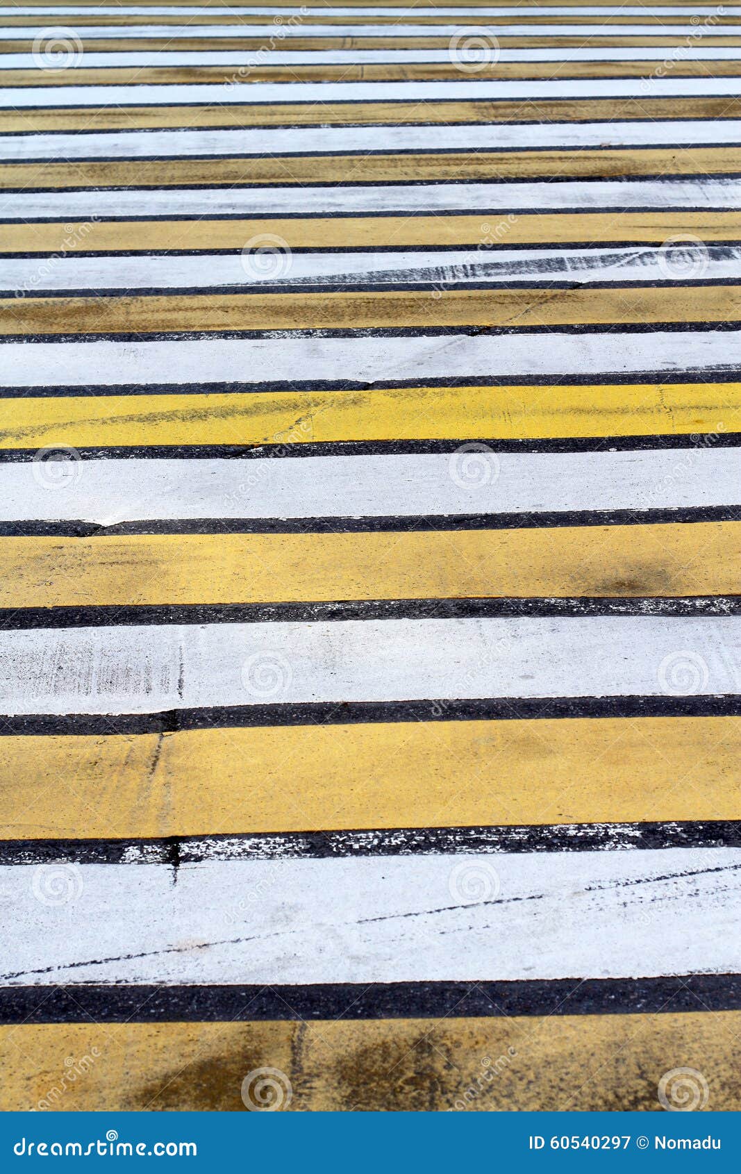 Paso De Cebra Bicolor Peatonal Imagen de archivo - Imagen de pavimento ...