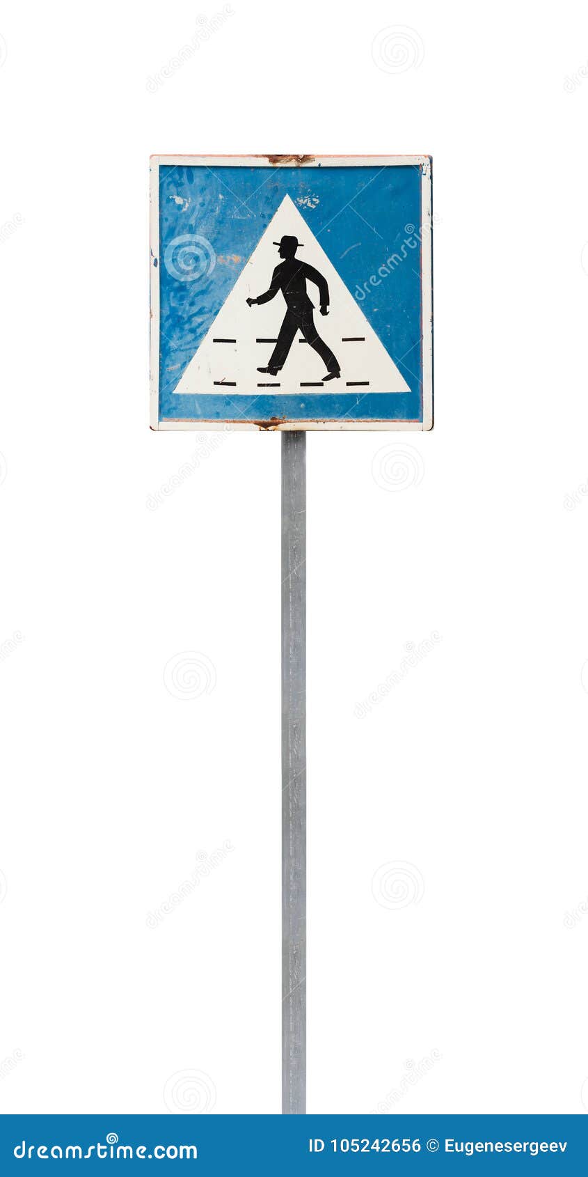 Paso De Cebra Peatonal Aislado En Blanco Foto de archivo - Imagen de ...